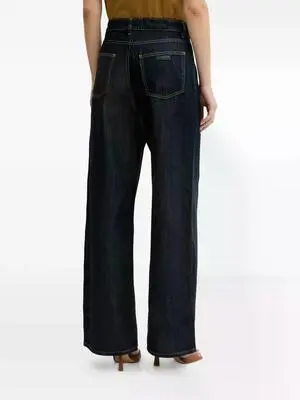 TRUSSARDI Drawstring Wide-leg Jeans