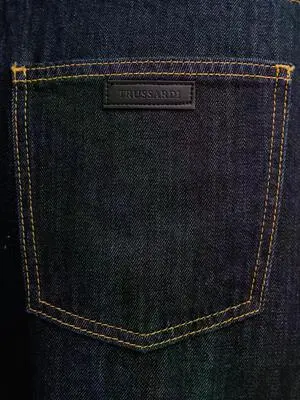 TRUSSARDI Drawstring Wide-leg Jeans
