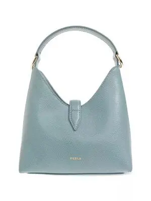 Furla Mini Iride Leather Tote Bag - Blue
