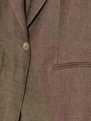 BARBA NAPOLI Sleeveless Single-breasted Jacket