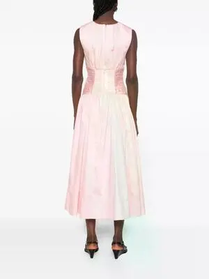 Aje Agatha Knot-detail Midi Dress