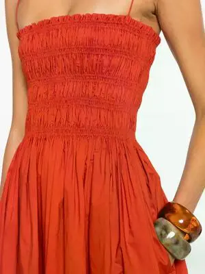 Matteau Shir Spaghetti Strap Maxi Dress