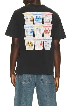 VANDYTHEPINK Cup Noodle Eye Logo Tee - Black