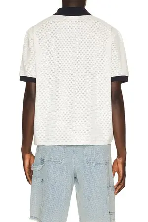 HONOR THE GIFT Pique Colorblock Polo - Bone
