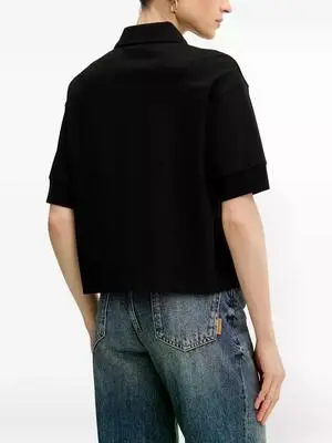 Armani Exchange Embroidered Logo Short Sleeve Polo