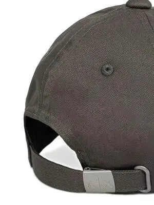 Armani Exchange Logo Patch Baseball Cap - Green