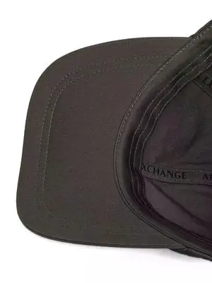 Armani Exchange Logo Patch Baseball Cap - Green