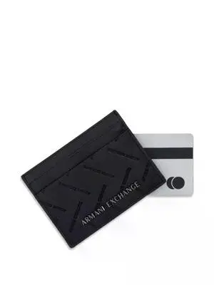 Armani Exchange Logo-debossed Wallet