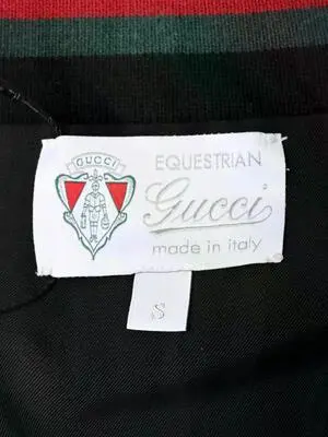 Gucci Equestrian Web Stripe Zip Jacket