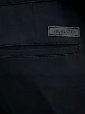 TRUSSARDI Logo-patch Tailored Trousers