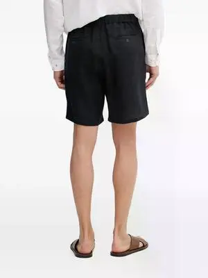 TRUSSARDI Embroidered Logo Drawstring Shorts