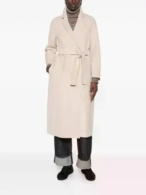 Max Mara Esturia Belted Coat - Neutrals