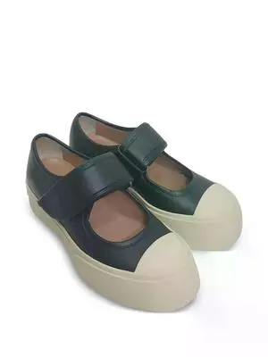 Marni Pablo Mary Jane Sneakers - Black