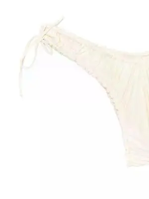 COTAZUR Ruffled Tie-fastening Bikini