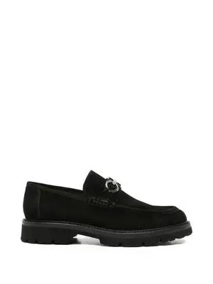 JOHN HARRISON Suede Lug-sole Loafers