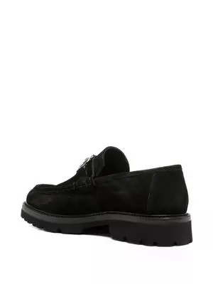 JOHN HARRISON Suede Lug-sole Loafers