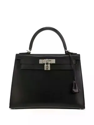 Hermès 28 Kelly Handbag - Black