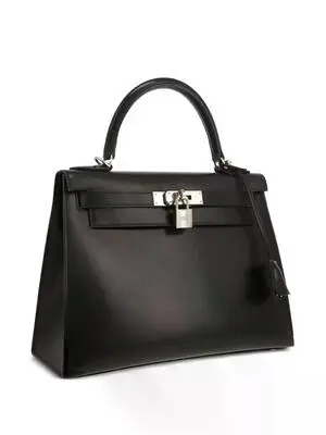Hermès 28 Kelly Handbag - Black