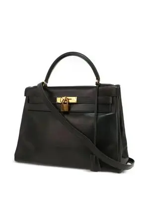 Hermès 1991 32 Kelly Handbag - Black