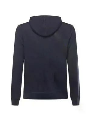 GALIANO Fine-knit Virgin-wool Hoodie