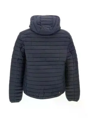 SAVE THE DUCK Hooded Quilted Jacket - Blue