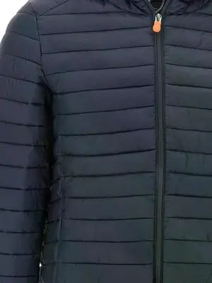 SAVE THE DUCK Hooded Quilted Jacket - Blue
