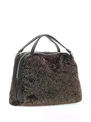 GIANNI CHIARINI Small Alifa Sequin-embellished Tote Bag