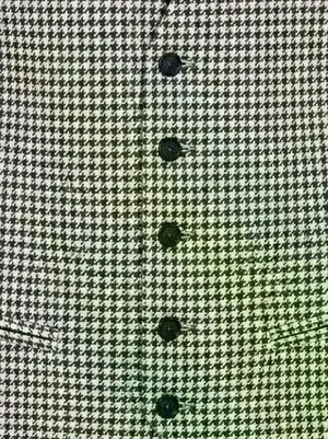 RAMON SANJURJO Houndstooth Waistcoat