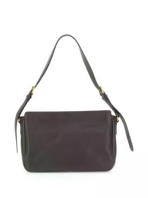 GIANNI CHIARINI Laura Leather Shoulder Bag - Brown