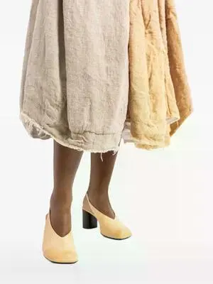Comme Des Garçons Textured Midi Skirt