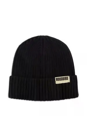 WOODBIRD Ribbed Knit Yeti Beanie Hat