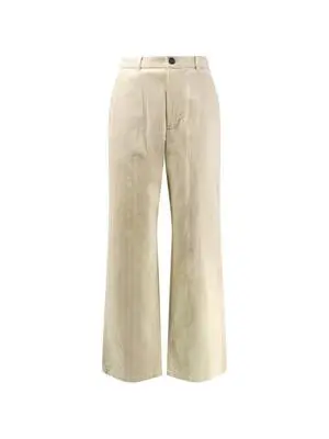 DUNST Corduroy Wide-leg Trousers