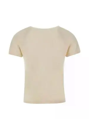 Vince Short Sleeve V-neck Sweater