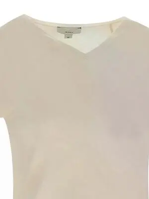 Vince Short Sleeve V-neck Sweater