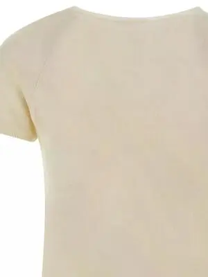 Vince Short Sleeve V-neck Sweater