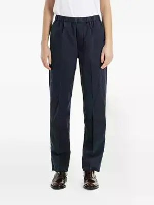 BERGFABEL Navy Straight-leg Trousers