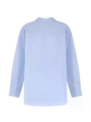 DUNST Logo-embroidered Cotton Shirt