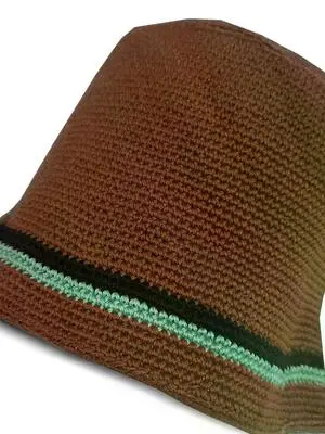 B.B. WALACE Schnabel Knitted Cloche Bucket Hat