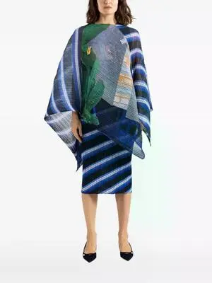Issey Miyake Asymmetrical Hem Top