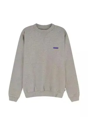 WOODBIRD Cane Lion Logo-print Cotton Sweater