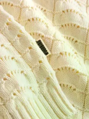 WOODBIRD Wbshimo Wave Crochet-knit T-shirt
