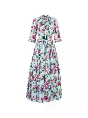 Samantha Sung Eva Floral Maxi Dress