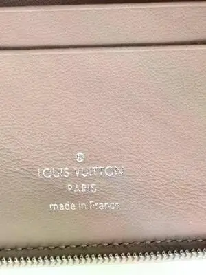 LOUIS VUITTON Zippy Compact Wallet Mahina Leather Small Wallets