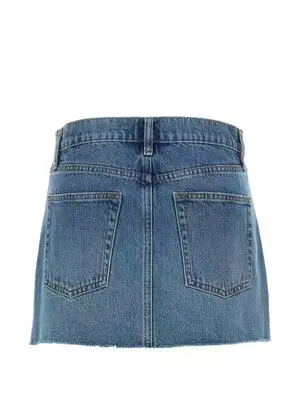 FRAME Mini Skirt - Blue