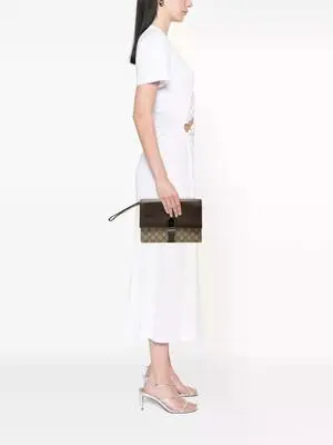Gucci Gg Supreme Clutch Bag