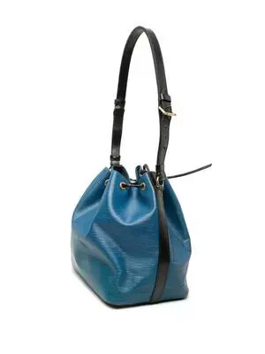 LOUIS VUITTON Epi Petit Bicolor Noe Bucket Bag