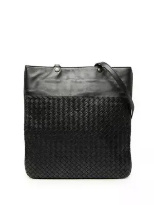 Bottega Veneta Nappa Intrecciato Flat Tote Bag