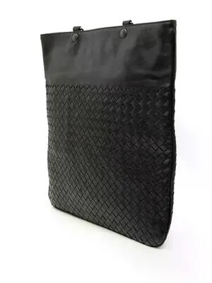 Bottega Veneta Nappa Intrecciato Flat Tote Bag