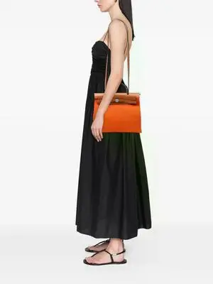 Hermès Toile Herbag Zip 31 Satchel