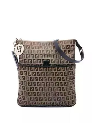 Fendi Zucchino Canvas Crossbody Bag
